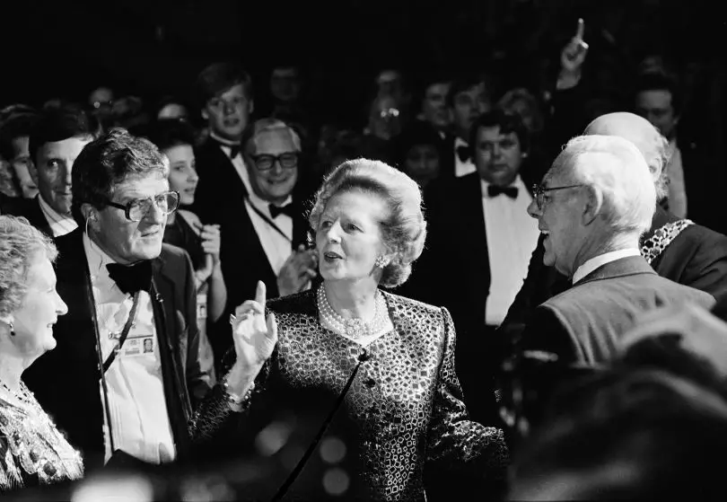 Maggie Thatcher 1988 © Howard Barlow