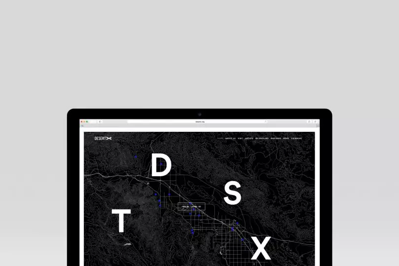 Sibling Rivaly creates smart, adaptable graphic system for Desert X festival in Coachella Valley  9737_9