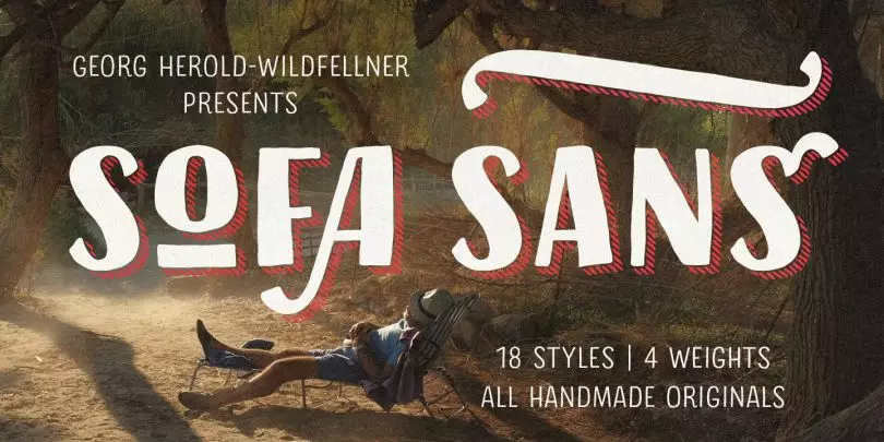 Zanmitay ak fleksib: New handmade font Sofa Sans 9743_1