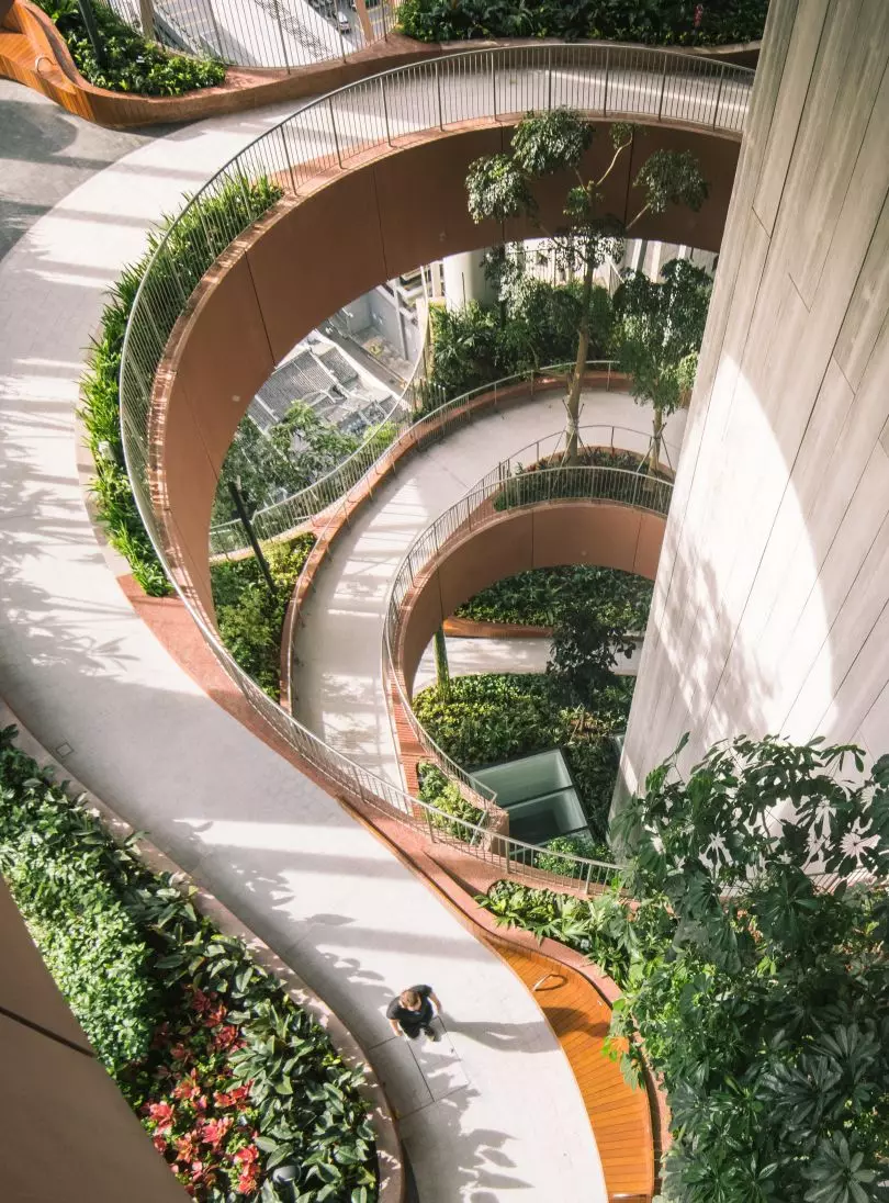 Identitas Design Bridge untuk bangunan ikonik terbaru Singapura merayakan sebuah 'oasis di kota' 974_2
