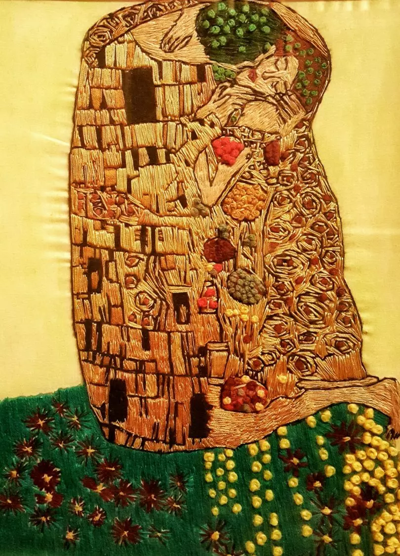 បំផុសគំនិតដោយ The Kiss - Gustav Klimt