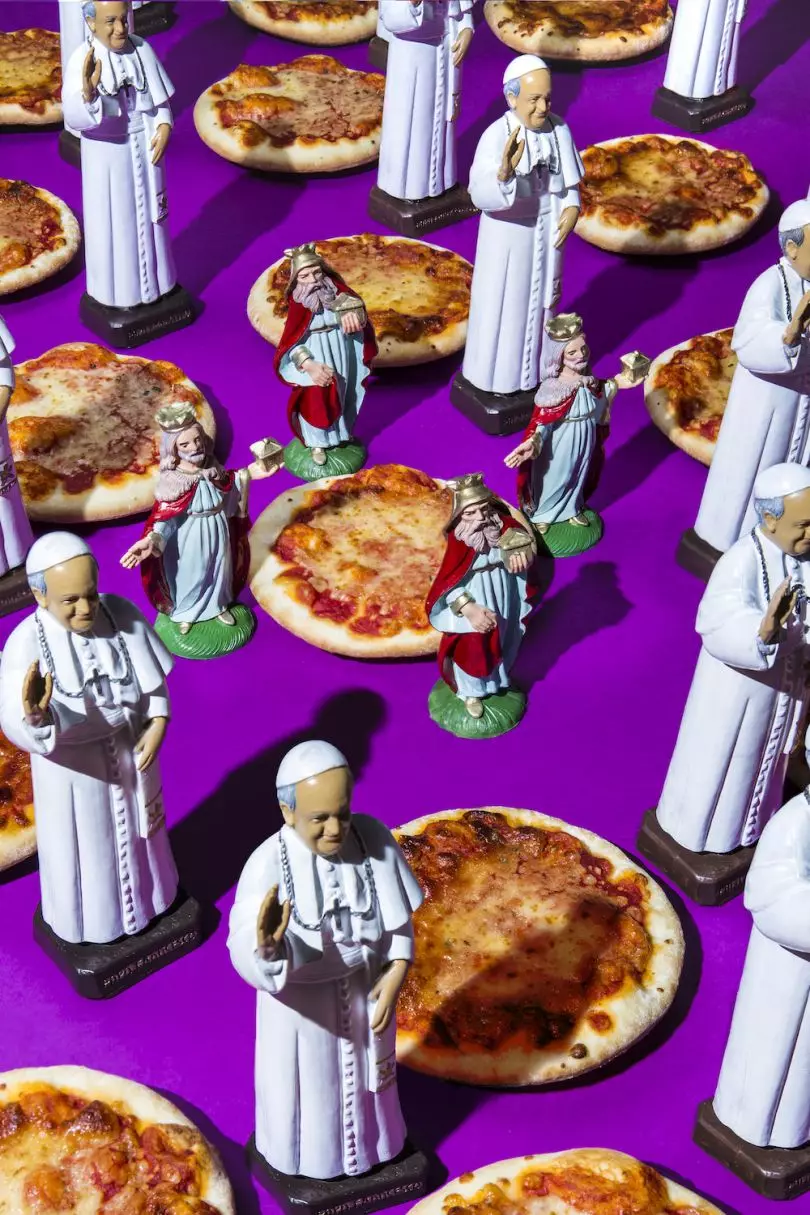 Pope Francis / Pizza at Banal na Espiritu - © Dan Bannino